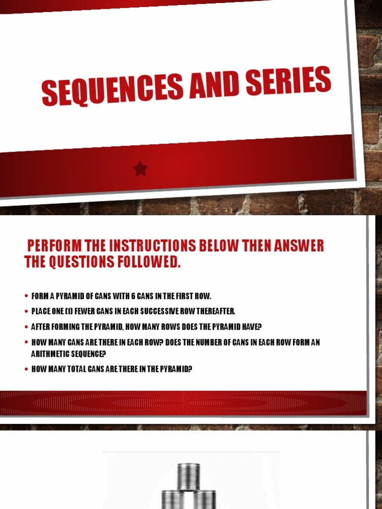 Sequences and Series | PDF | Sequence | Ellipsis