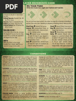 Pathfinder 2E Cheat Sheet | PDF
