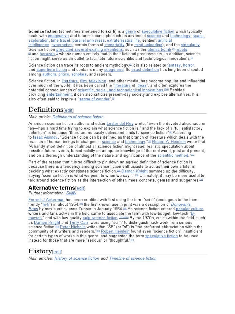 Science Fiction | PDF | Science Fiction | Star Trek