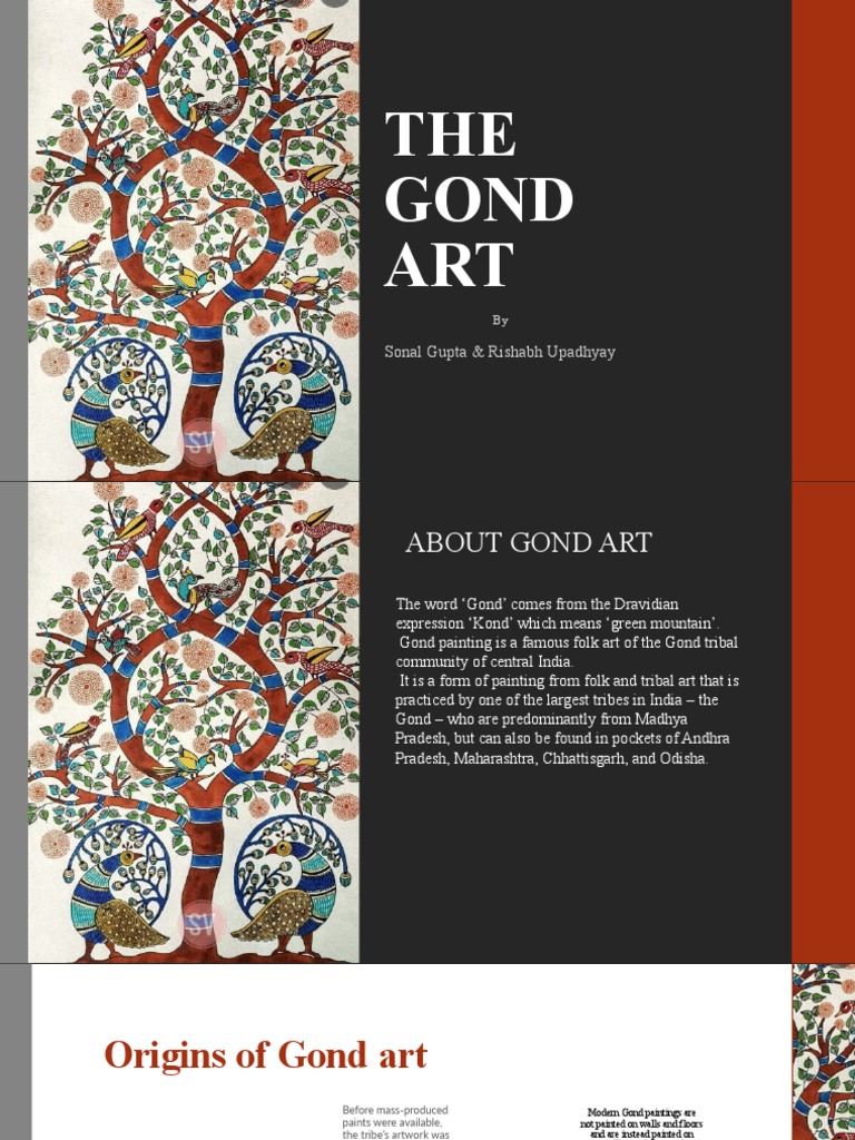 Gond Art | PDF | Color | Paintings