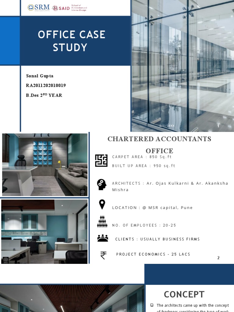 Office Case Study | Download Free PDF | Flooring | Lighting