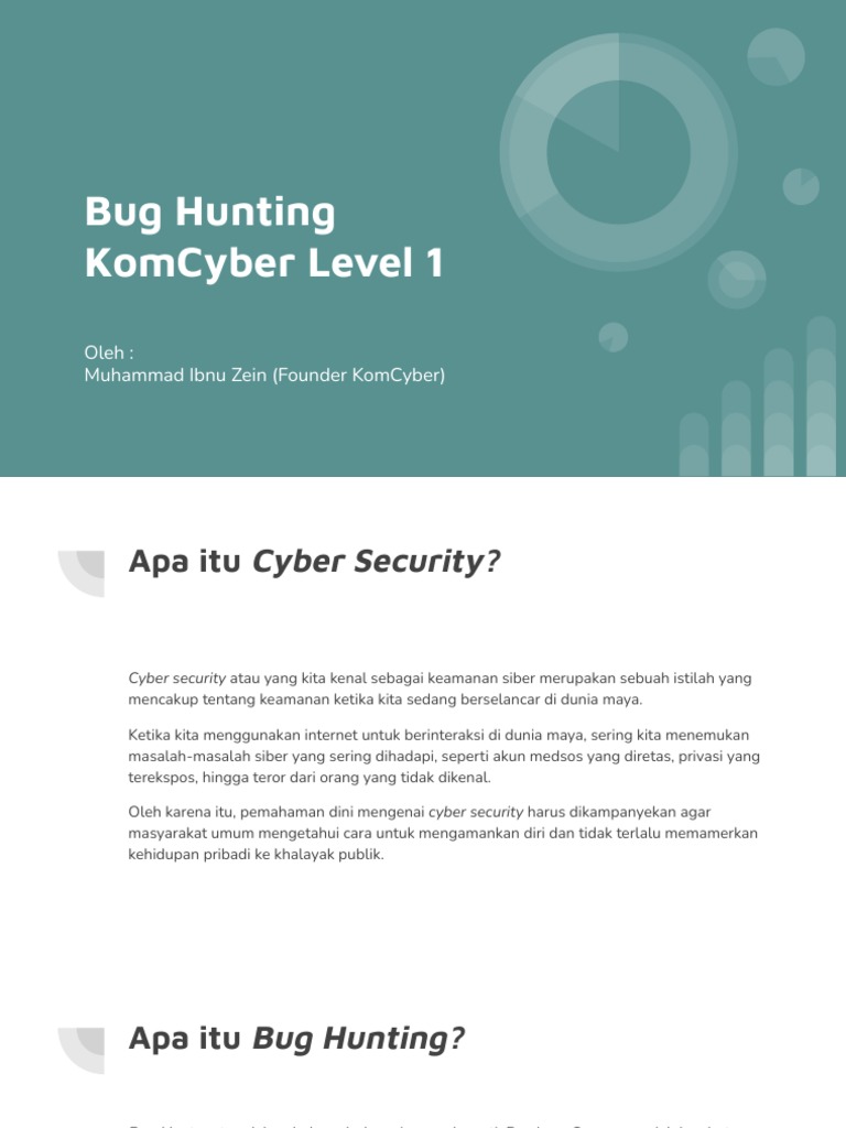 Panduan Dasar Bug Hunting | PDF