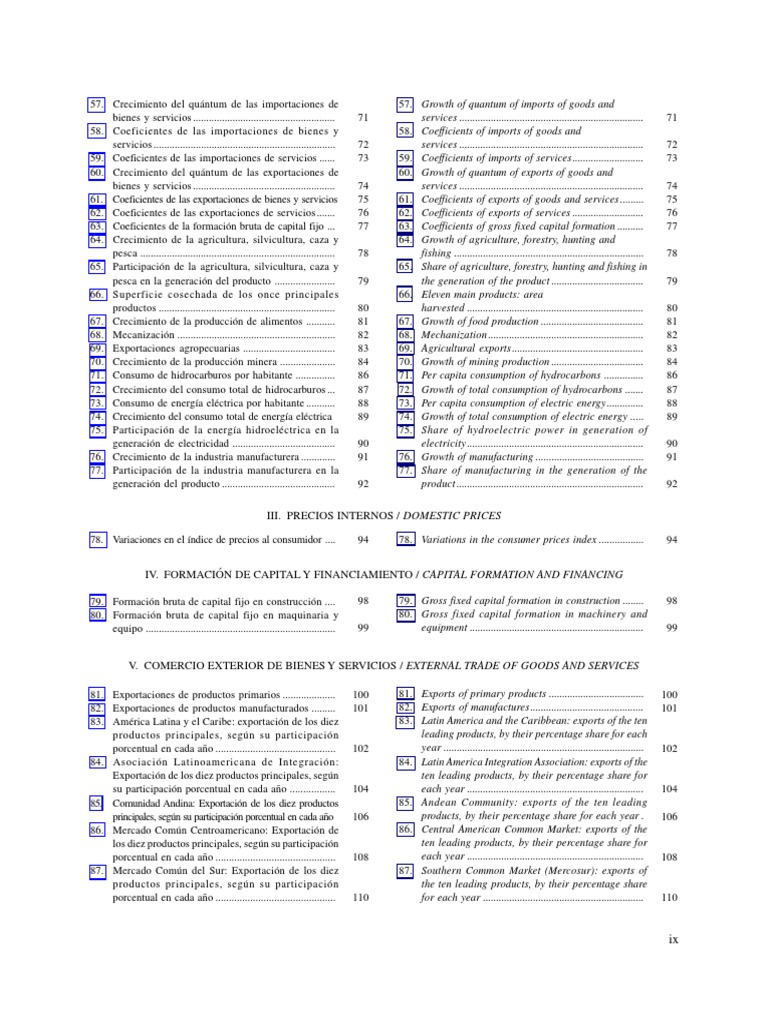 CEPAL Estad - Sticas 14 | PDF | Economias | Sectores Economicos