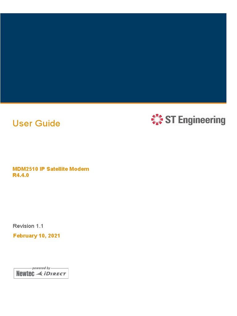 UserGuide-MDM2510 R440 v1.1-1 PDF | PDF | Ip Address | Modem