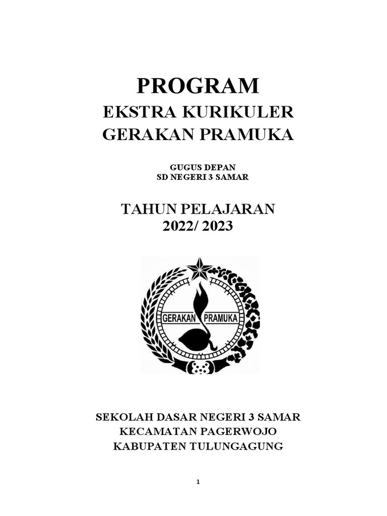 Cover Pramuka | PDF