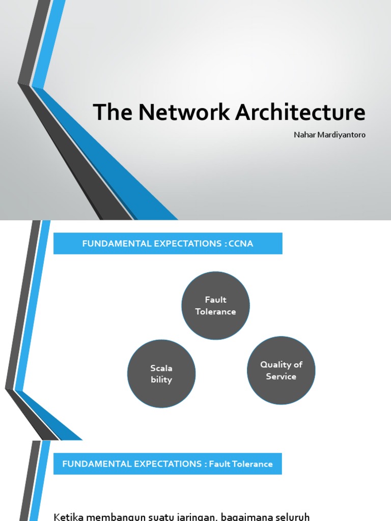The Network Architecture | PDF