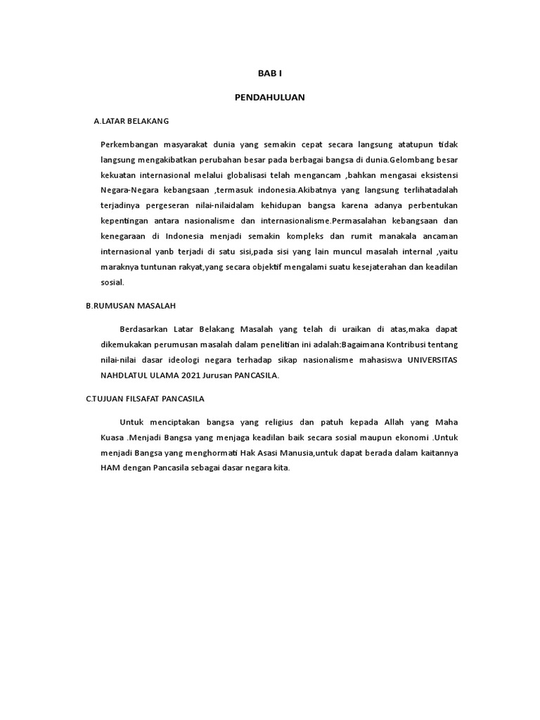 Pancasila Adala | PDF