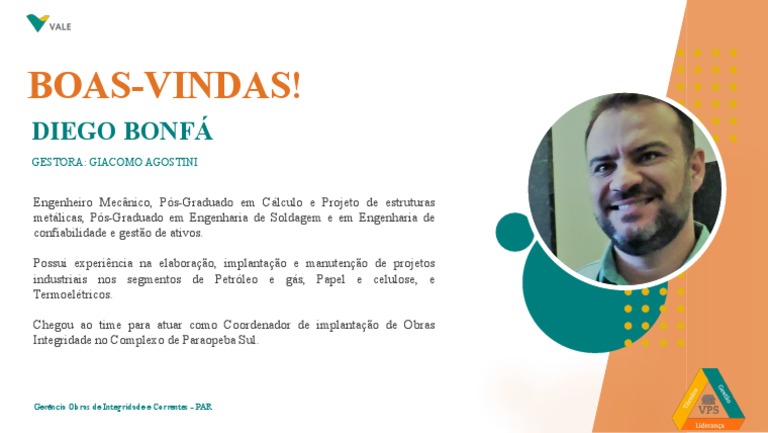 Modelo de Boas Vindas | PDF