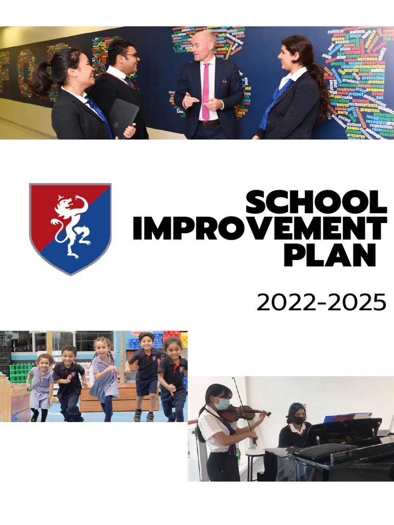 School Improvement Plan 2022-2025 | PDF | Strategic Planning | Well Being