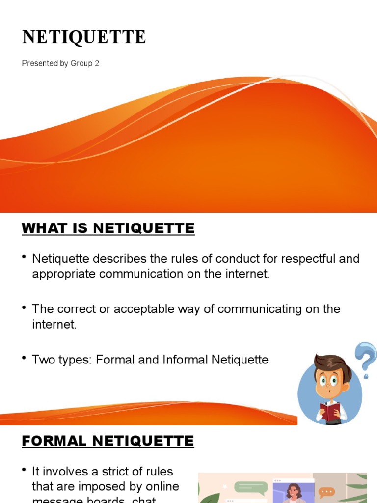 Netiquette Ict | PDF