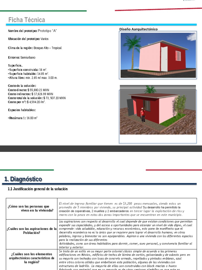 Ficha - OEO - Prototipo - CUARTO - 4X4 | PDF | Hormigón | Materiales