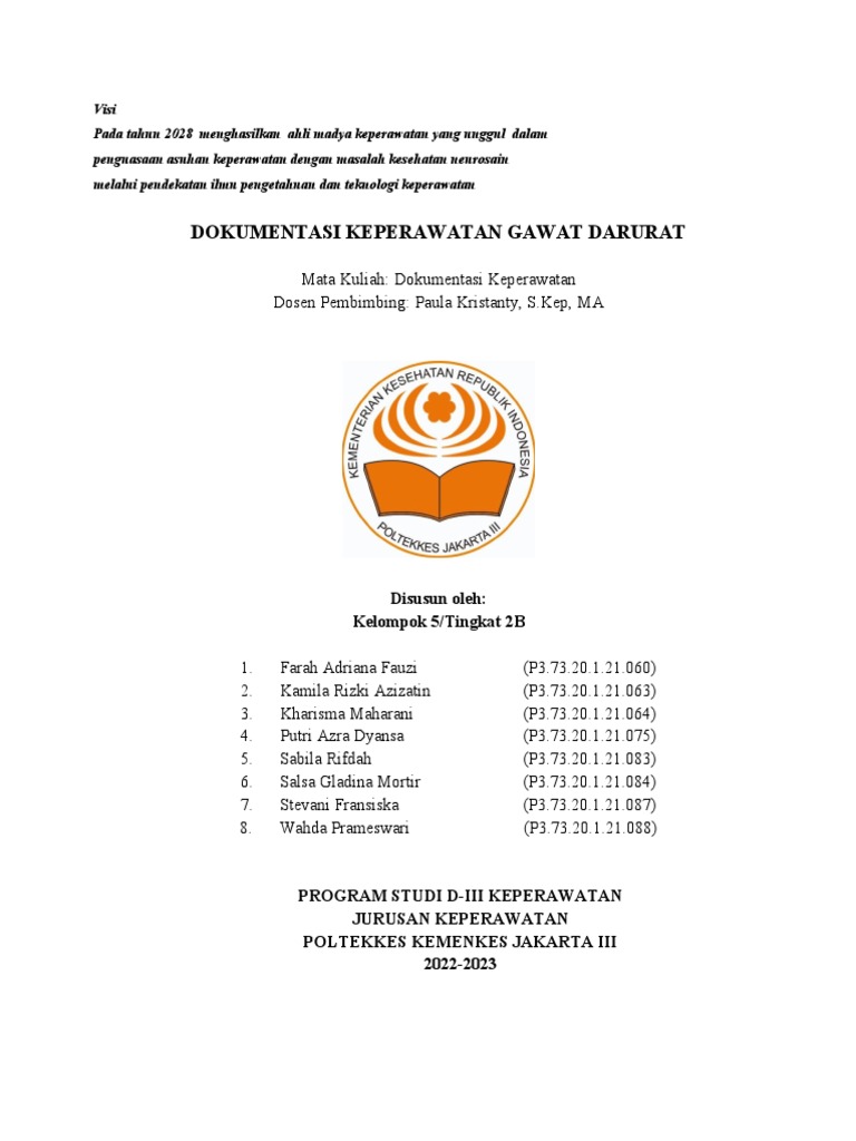 Dokep K.5 Gadar.1 | PDF