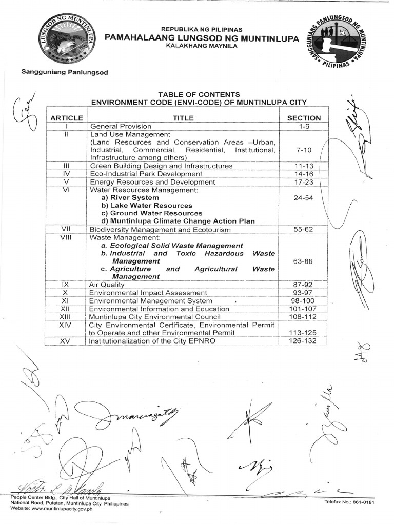 Approved Environment Code 18-153 | Download Free PDF | Atmosphere Of ...