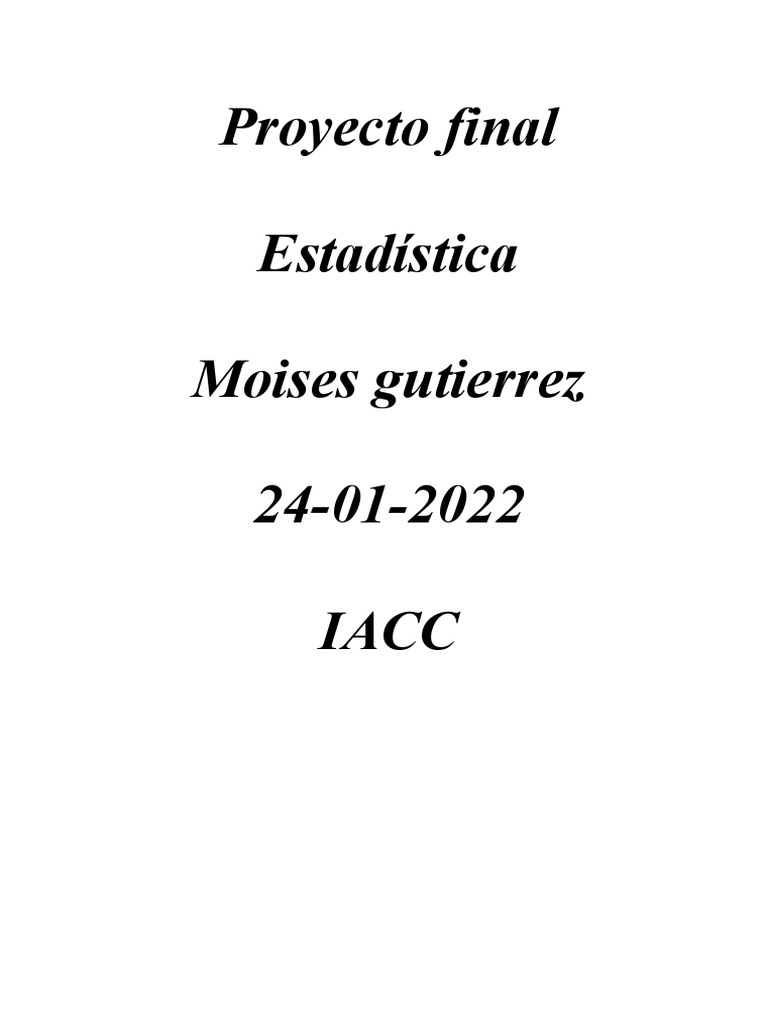 Estadisitca Semana 9 Proyecto Final Nota - Compress | PDF | Probabilidad | Coeficiente de ...