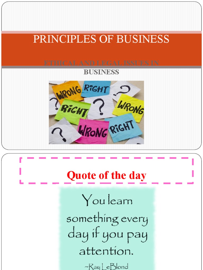 Consequences of Unethical Business Practices | PDF | Business Ethics ...