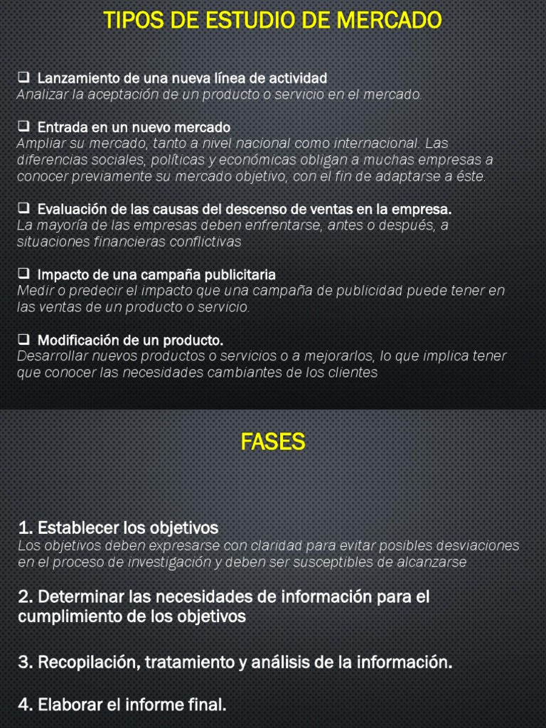 Guía Completa de Estudios de Mercado | PDF | Mercado (economía ...