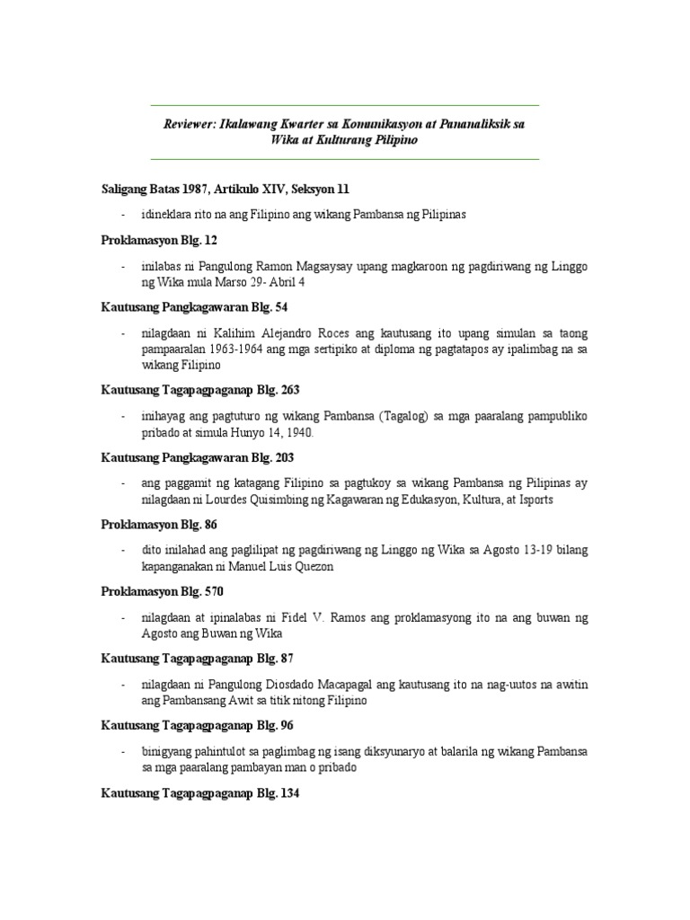 Reviewer - KOMPAN 2nd Quarter | PDF