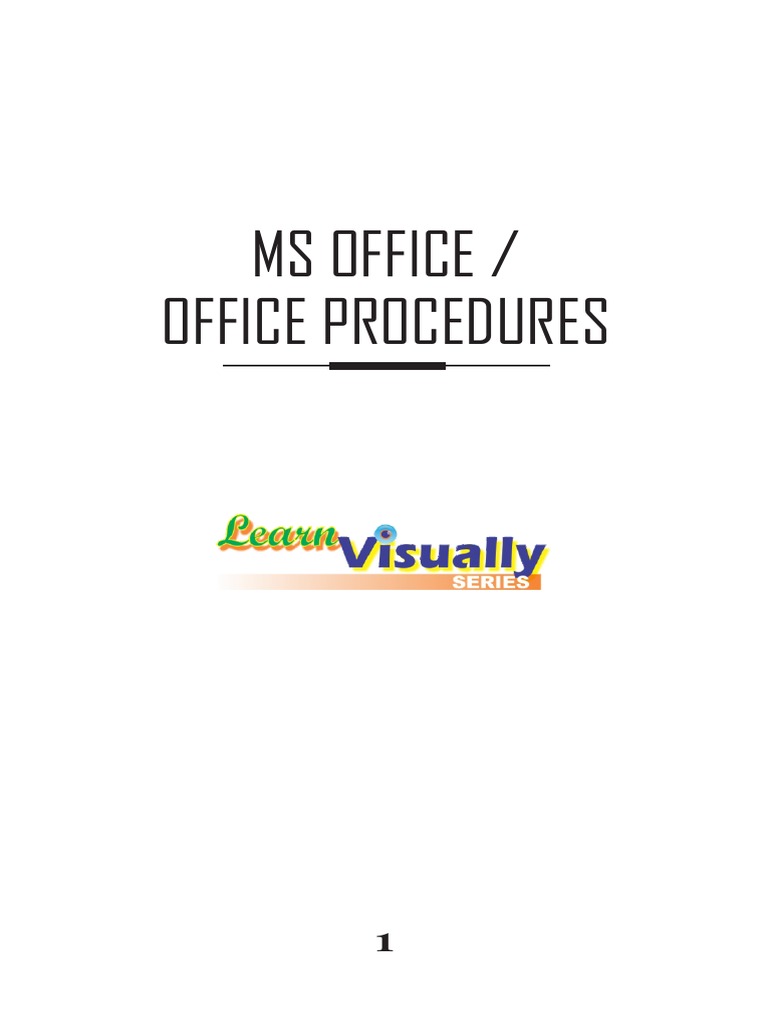 MS Office Lesson Plan | Download Free PDF | Microsoft Excel | Worksheet