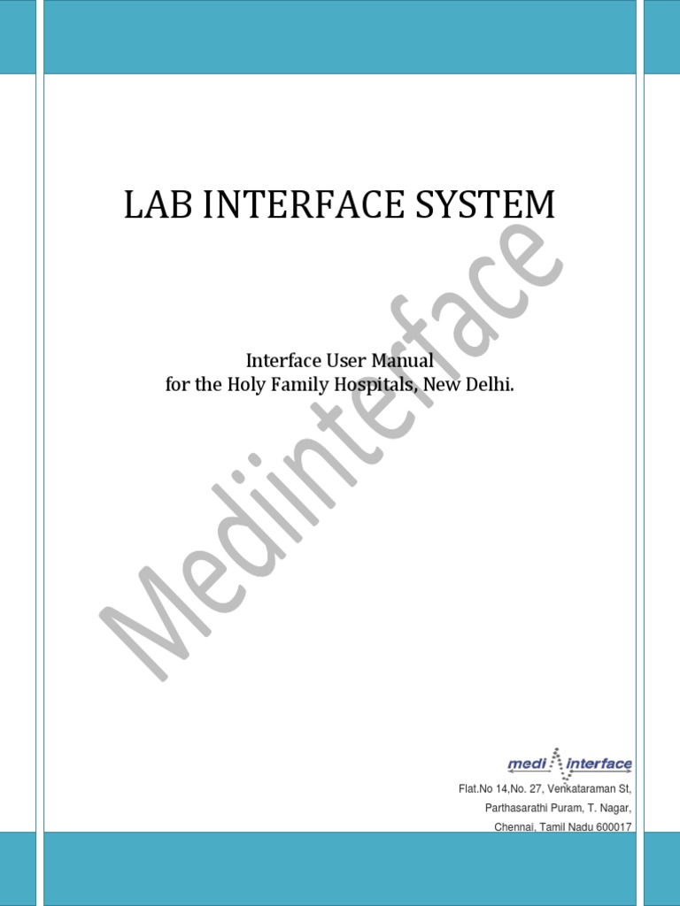 LAB INTERFACE SYSTEM - User Manual | PDF | Information Age | Computing