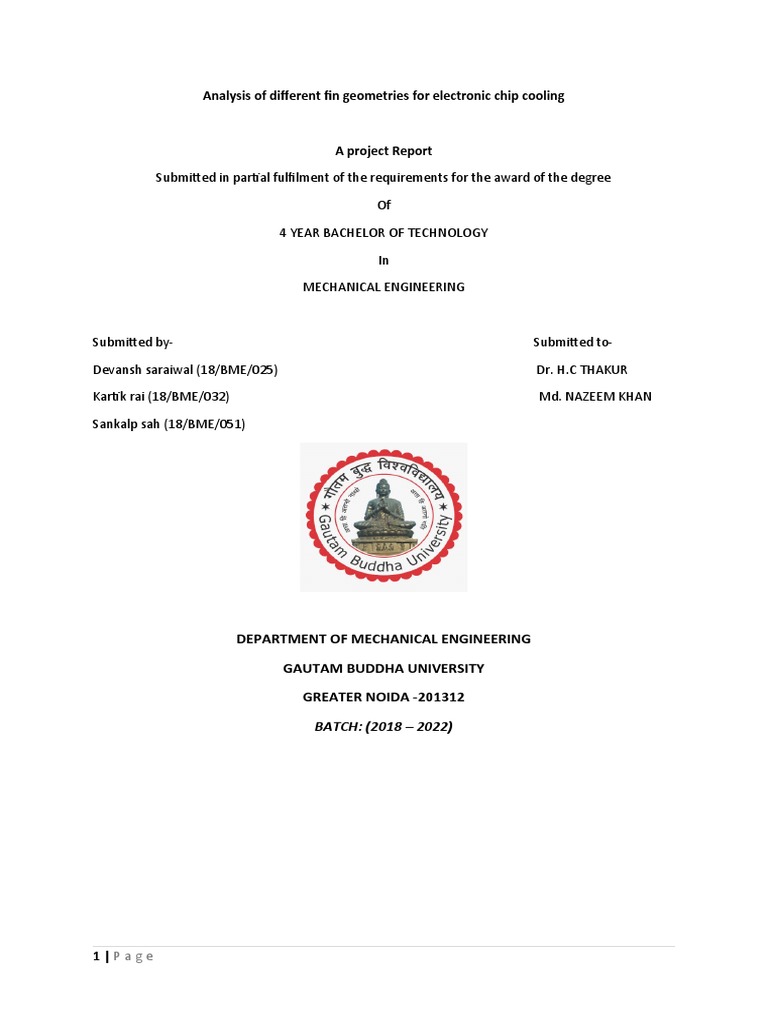 CHAPTER 1 (AutoRecovered) | PDF | Heat Transfer | Heat