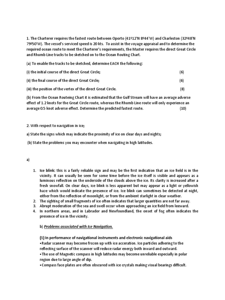 Navigation 2 | PDF | Ice | Navigation