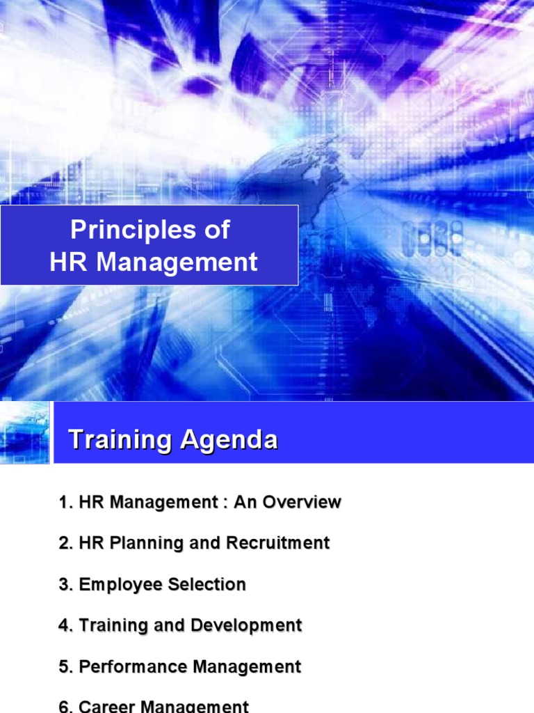 Principles of HR Management 150 | PDF | Competence (Human Resources ...