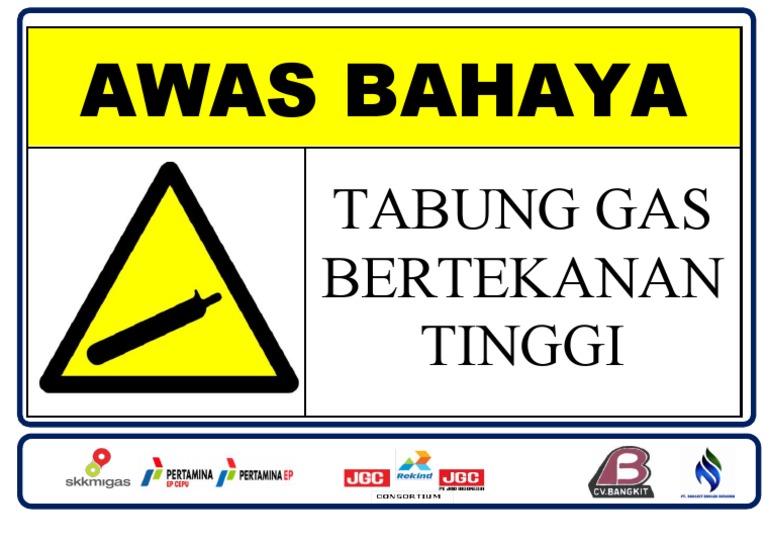 Bahaya - Tabung Gas Bertekanan | PDF Bahaya - Tabung Gas Bertekanan | PDF