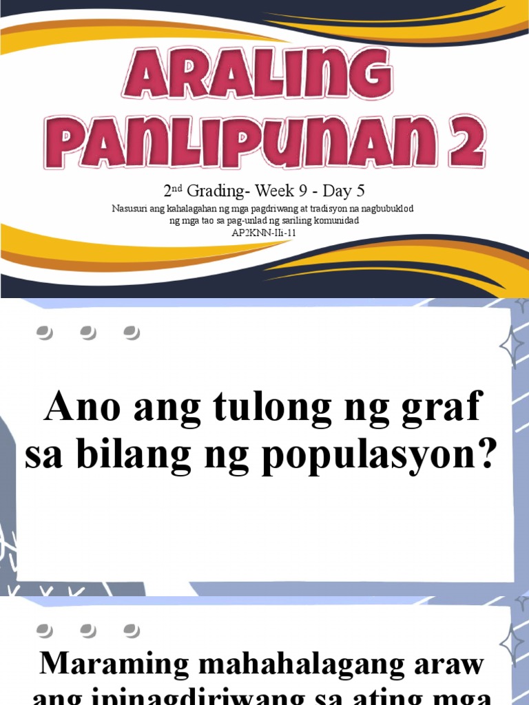 2nd Grading AP Week 9 Day 5 | PDF