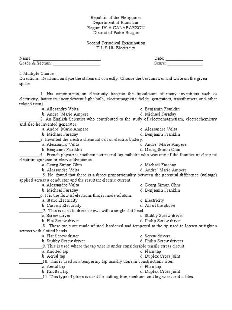 Understanding Electricity A Comprehensive Review Of Key Concepts
