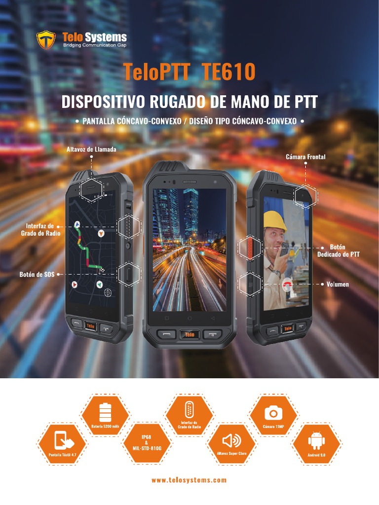 TeloPTT TE610 | PDF