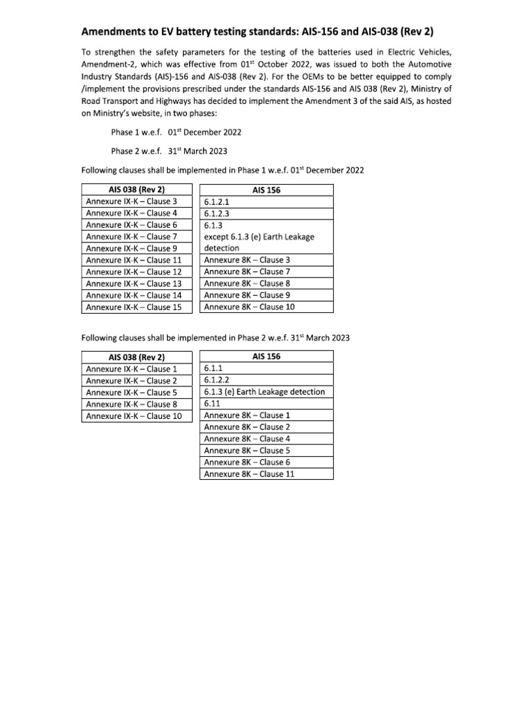 Ais - 156 and Ais - 038 | PDF
