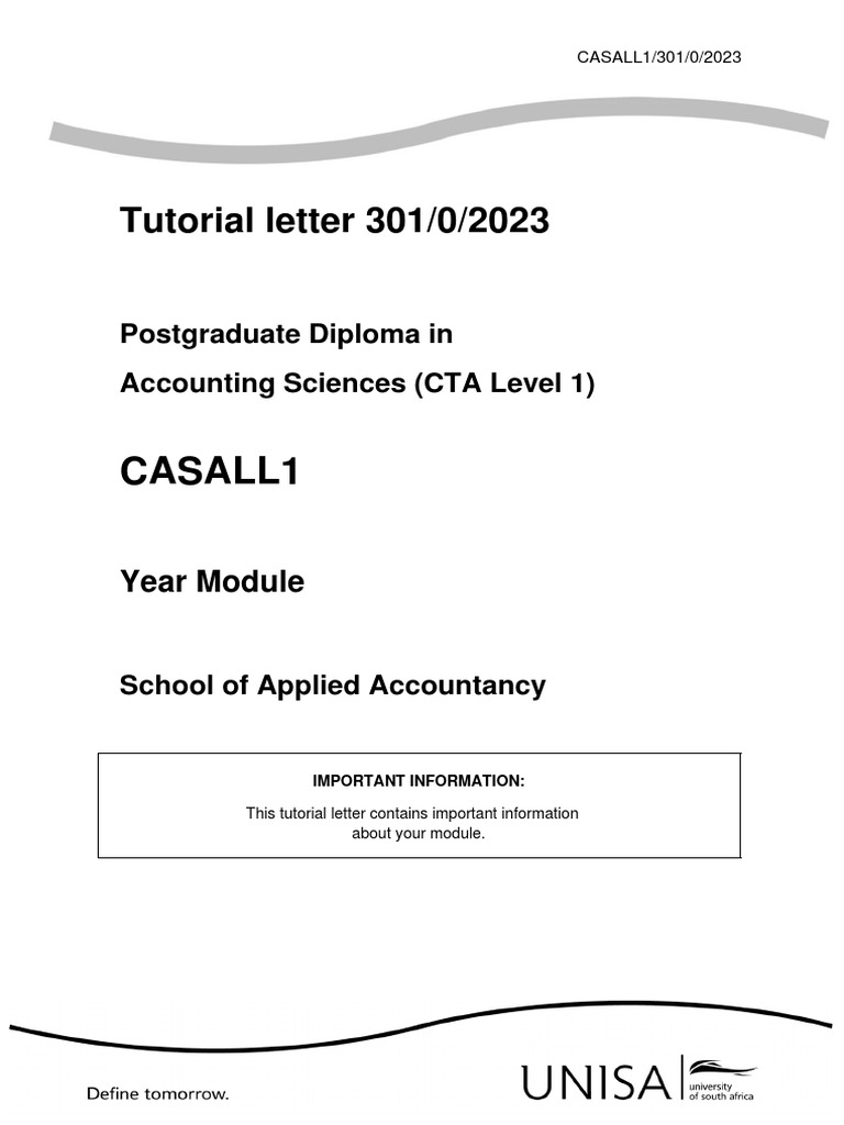 CTA Level 1 Postgraduate Guide 2023 | PDF | University And College ...