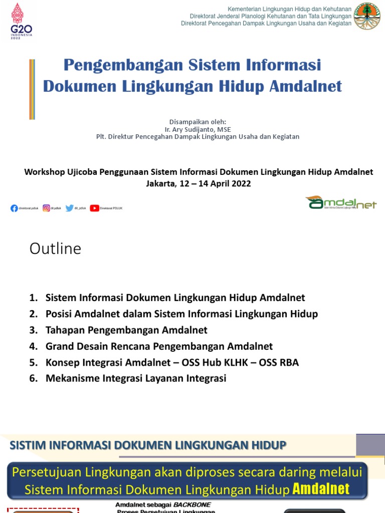 Penggunaan Sistem Informasi Amdalnet | PDF | Teknologi & Rekayasa