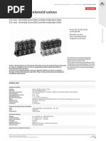 Maxseal ICO3S Solenoid Valve Overview | PDF | Valve | Manufactured Goods