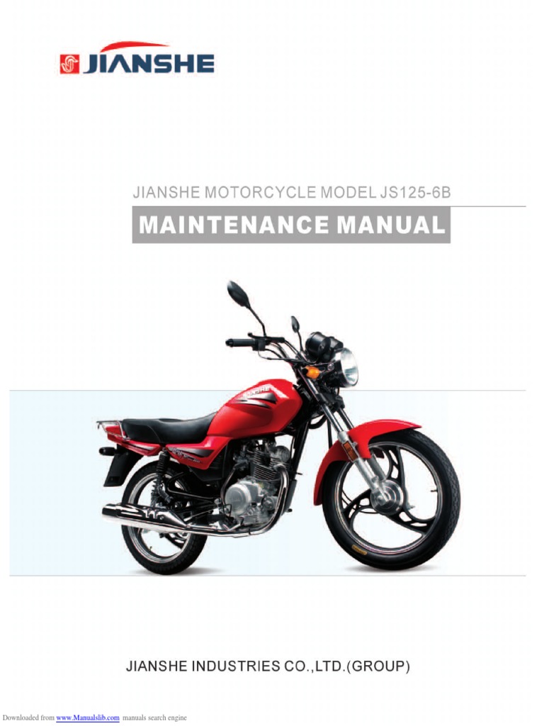 MAINTENANCE MANUAL Jianshe | PDF | Engines | Propulsion