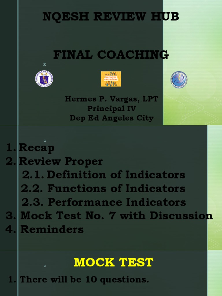 Final Coaching 1 | PDF