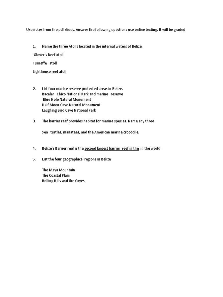 Belizean Studies | PDF