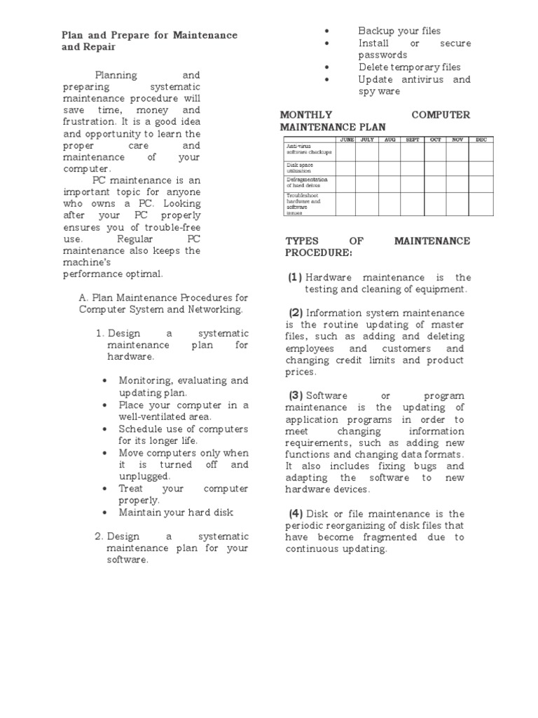 PC Maintenance & Repair Guide | PDF | Computer Virus | Antivirus Software