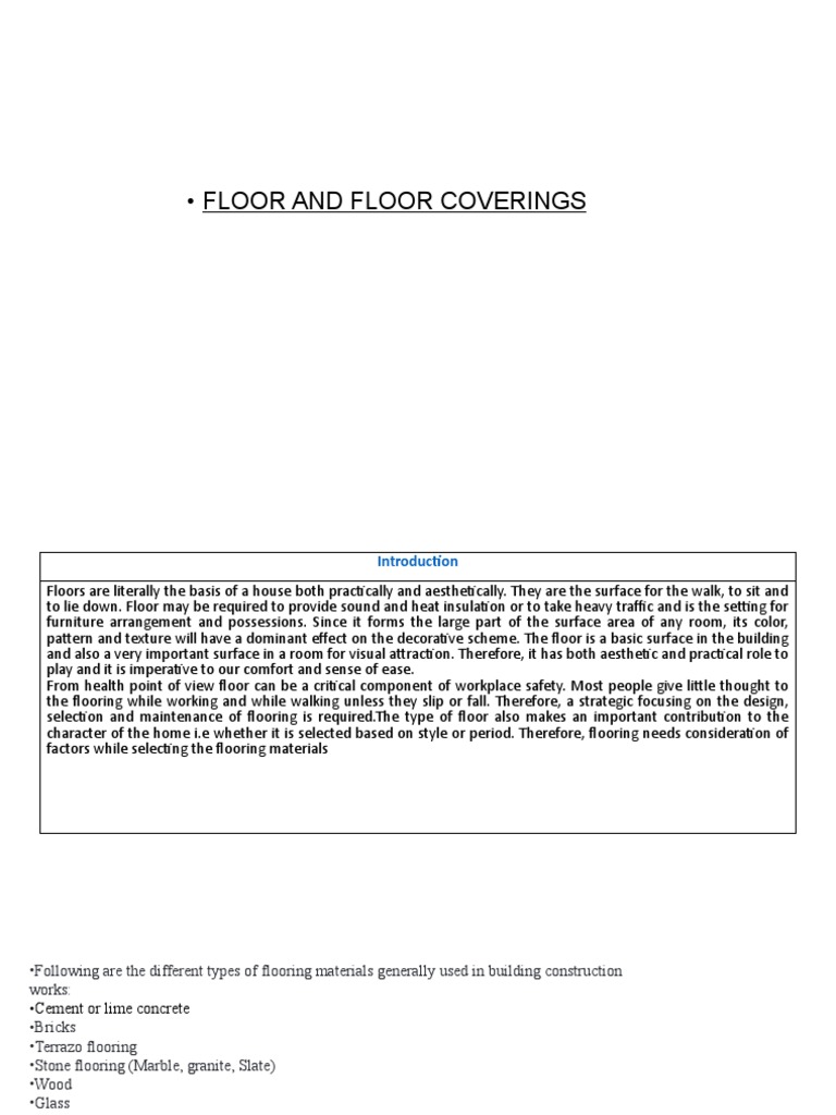 Demerits of Epoxy Flooring Explained | PDF | Concrete | Flooring