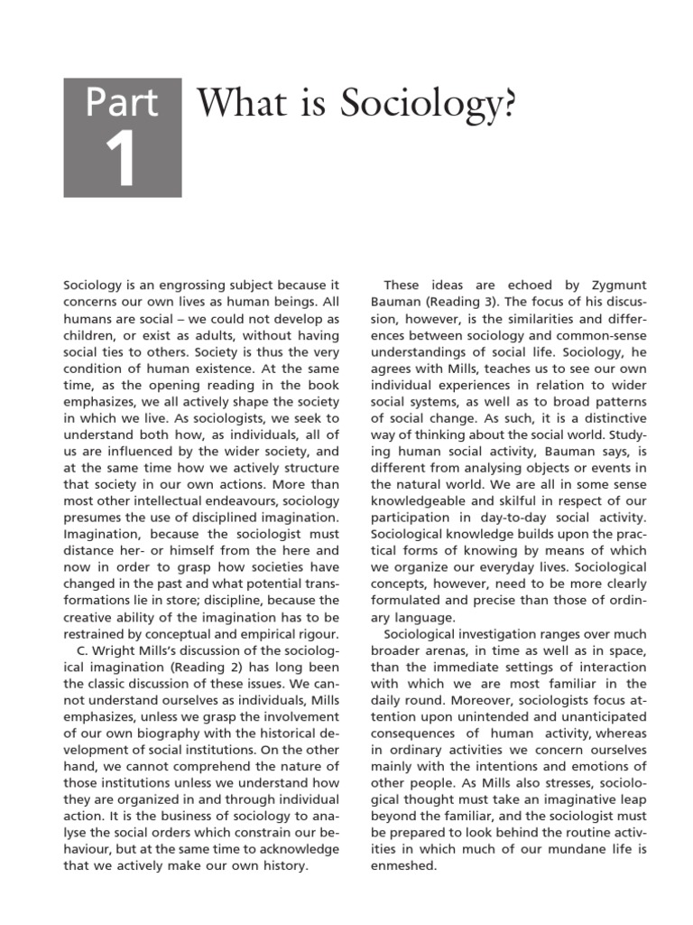 Giddens 001 | PDF | Sociology | Social Sciences