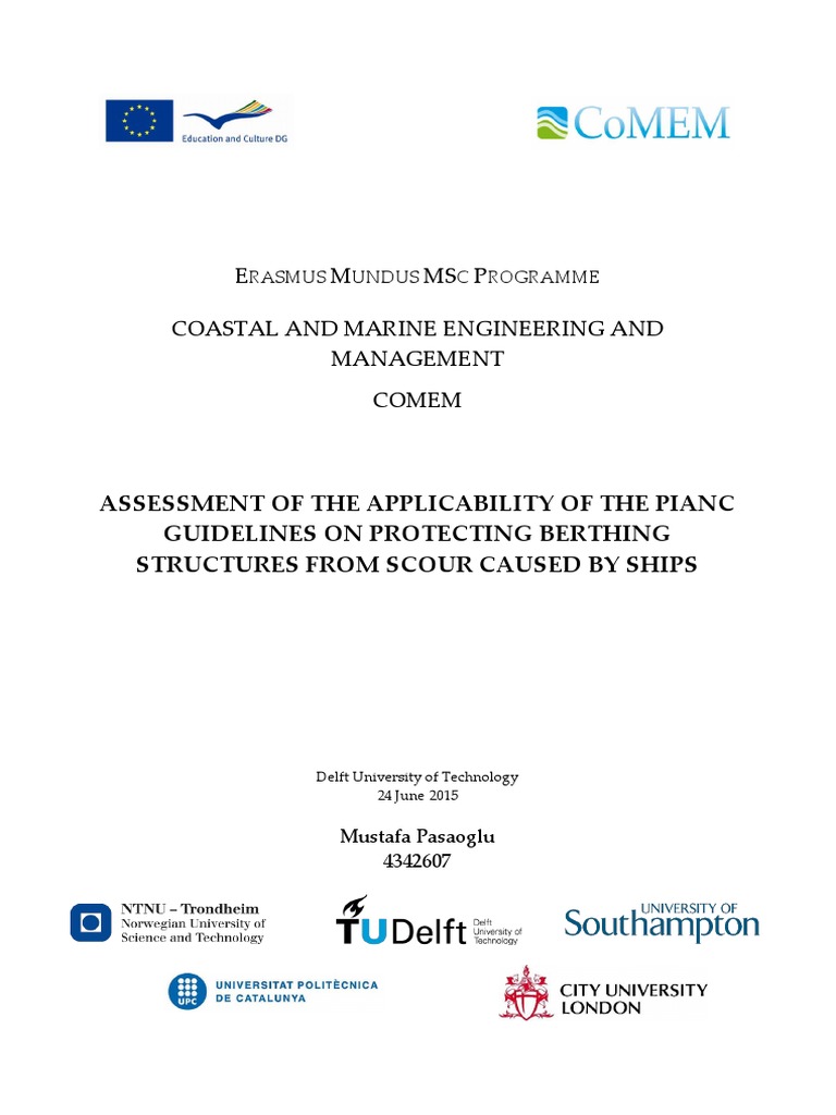 Mustafa Pasaoglu 2015 Assessment of The Applicability of The PIANC ...