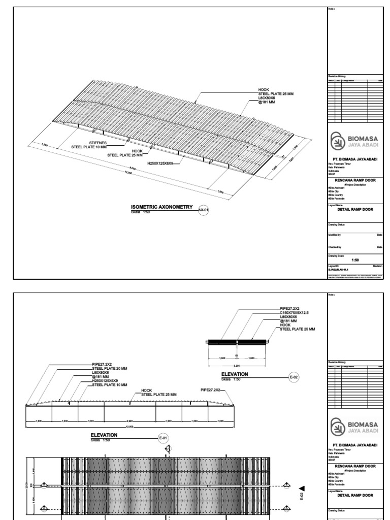 Rencana Ramp Door | PDF