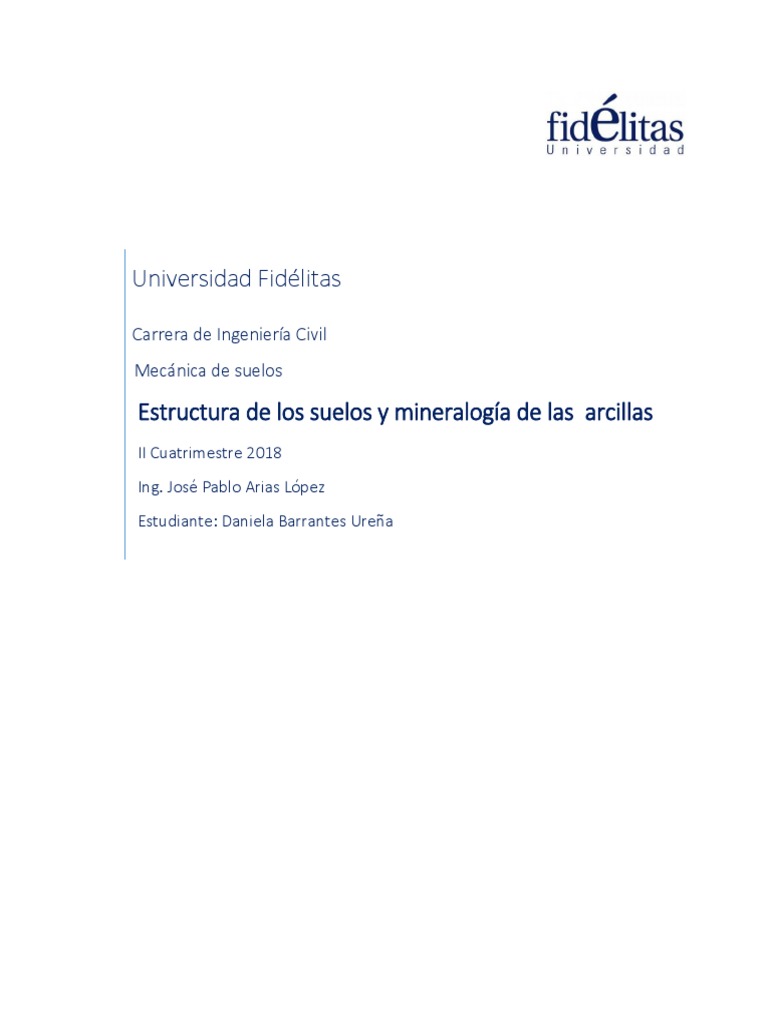 Estructura de Los Suelos y Mineralogia D | Descargar gratis PDF | Roca ...