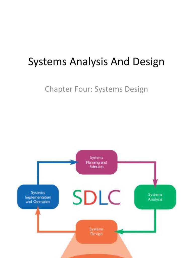 Chapter 4-Systems Design | PDF | Databases | Usability