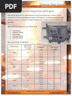 DIN 1693 GGG40 Ductile Cast Iron | PDF | Ductility | Iron