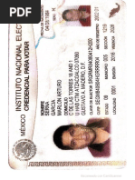 How To Read A Mexican Voter Card | PDF | Mexico | Access Control