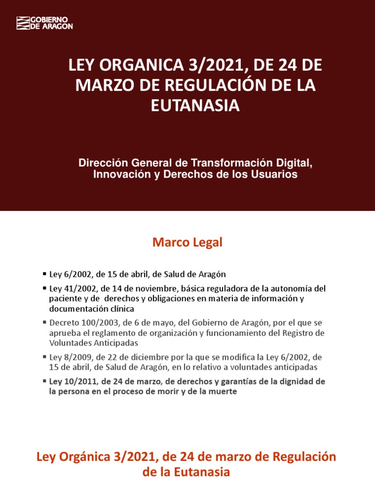 Presentacion Eutanasia | PDF | Consentimiento informado | Objetor de conciencia
