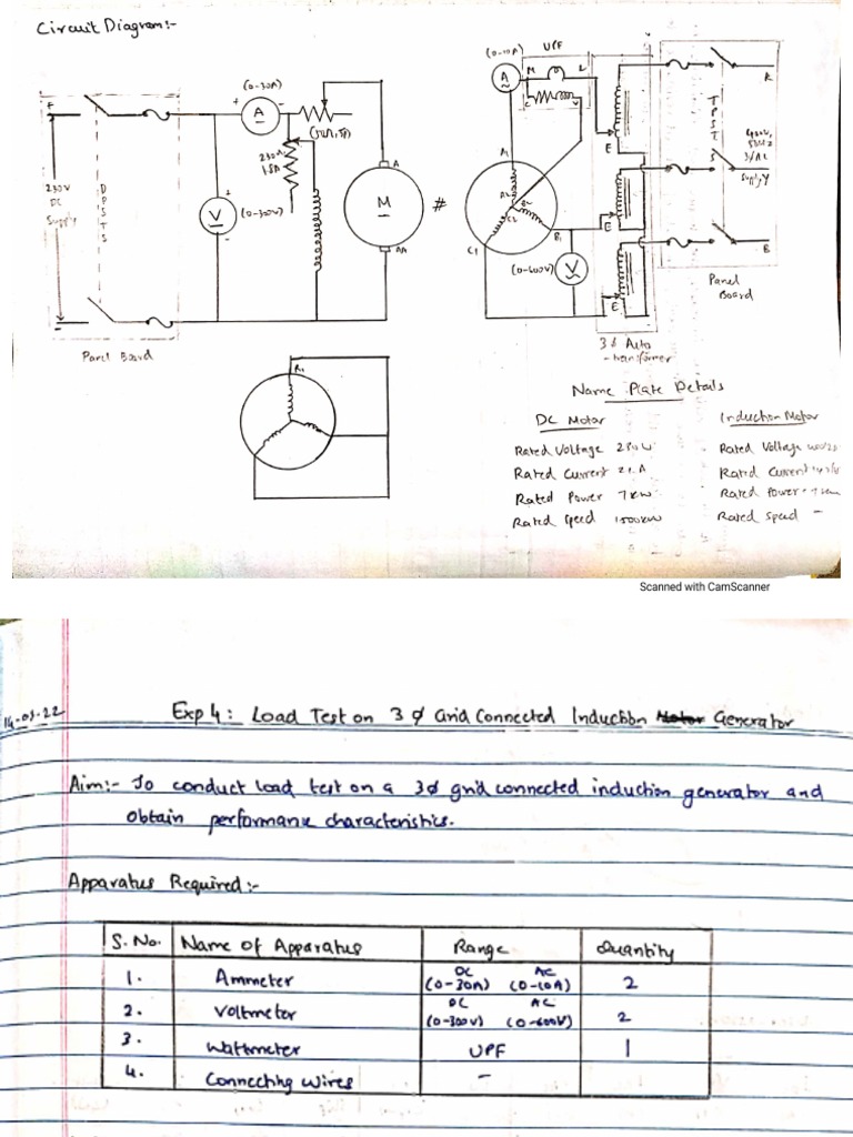 Grid Connected Induction Gen Circuit Connections Pdf