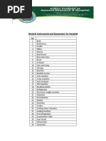 Instruments and Equipment For Labour Room | PDF | Childbirth | Human ...