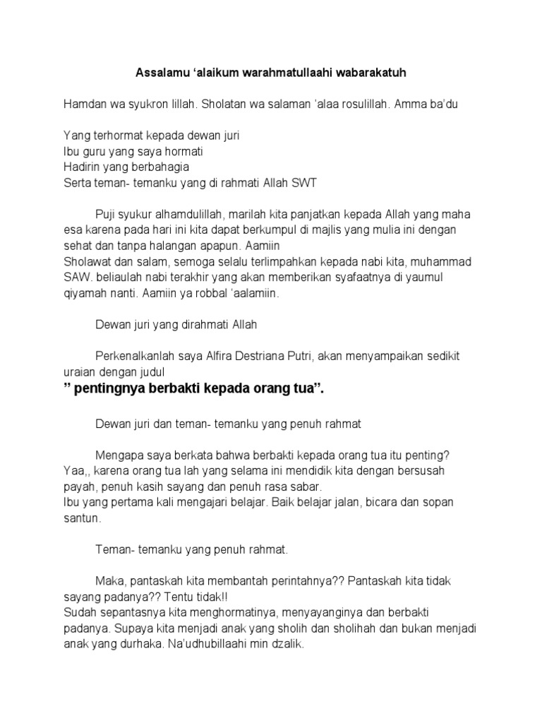 Teks Pildacil TK | PDF